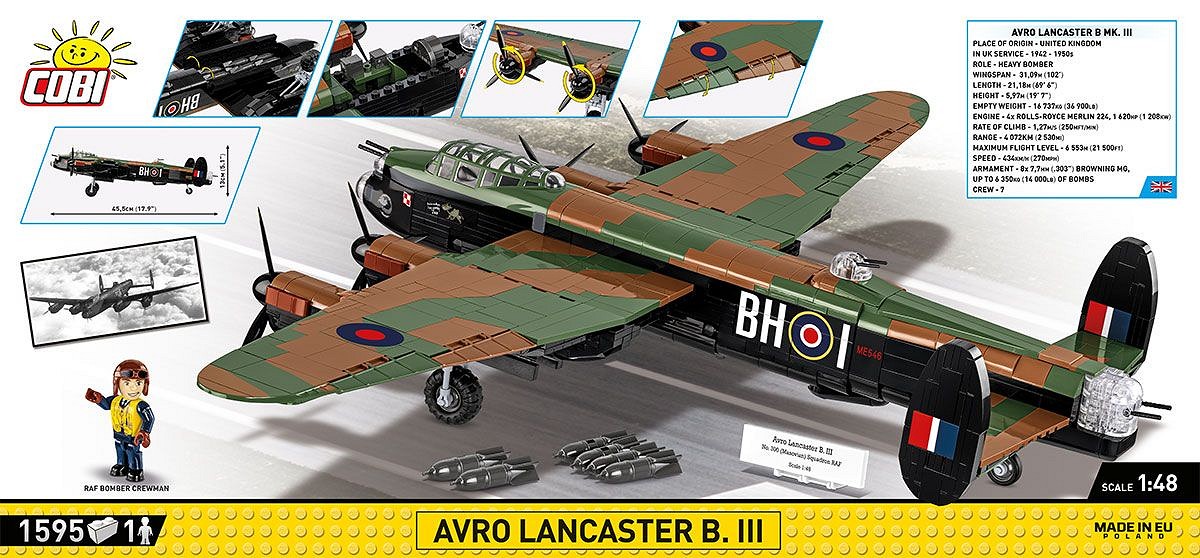 Avro Lancaster B. III (COBI-5759) \ Flugzeuge \ Cobi.eu